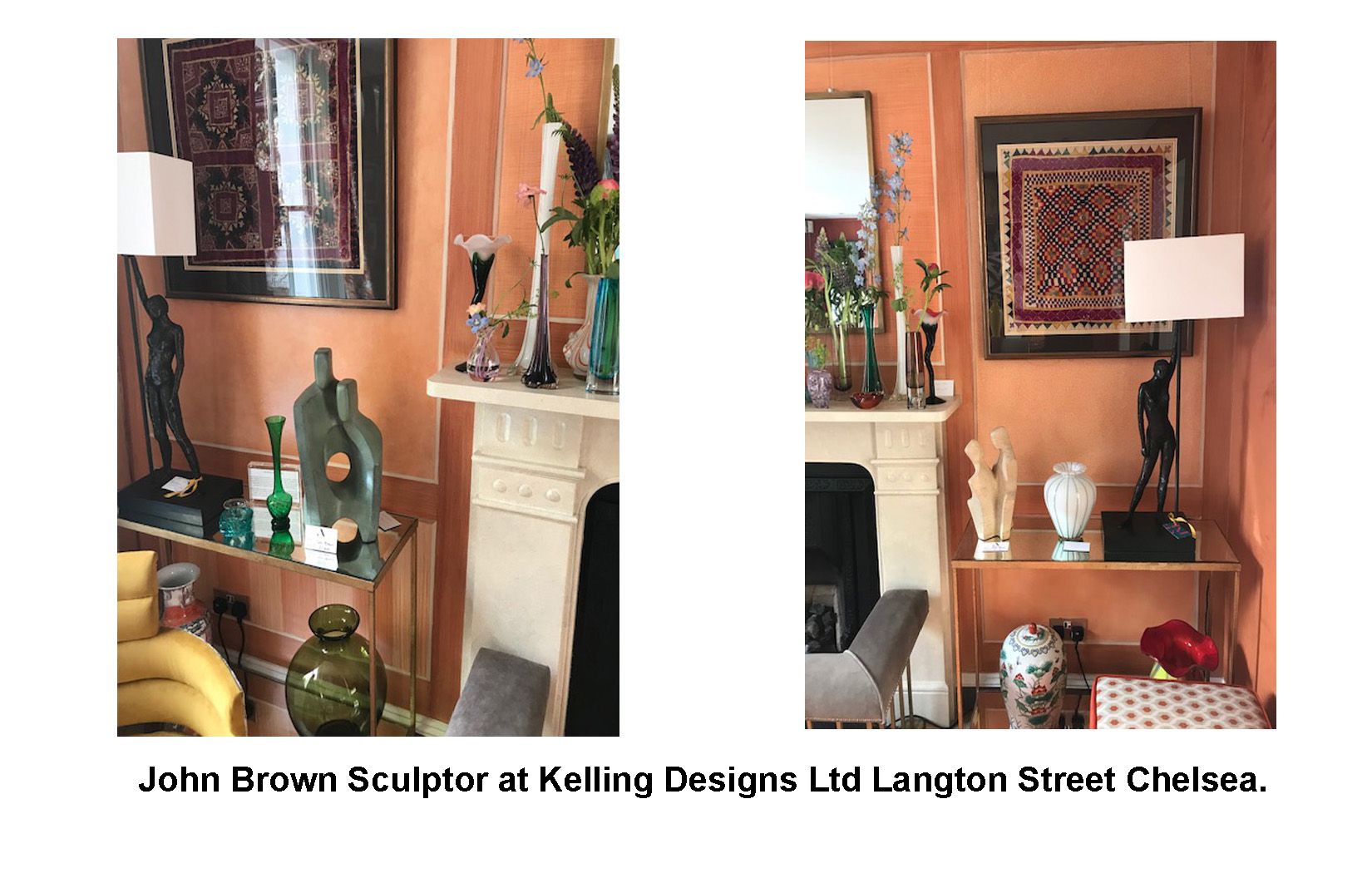 John Brown Interior Sculpture at Kelling Design - John Brown Sculptor